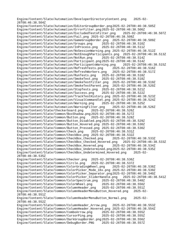 Manifest UFSFiles Win64 | PDF