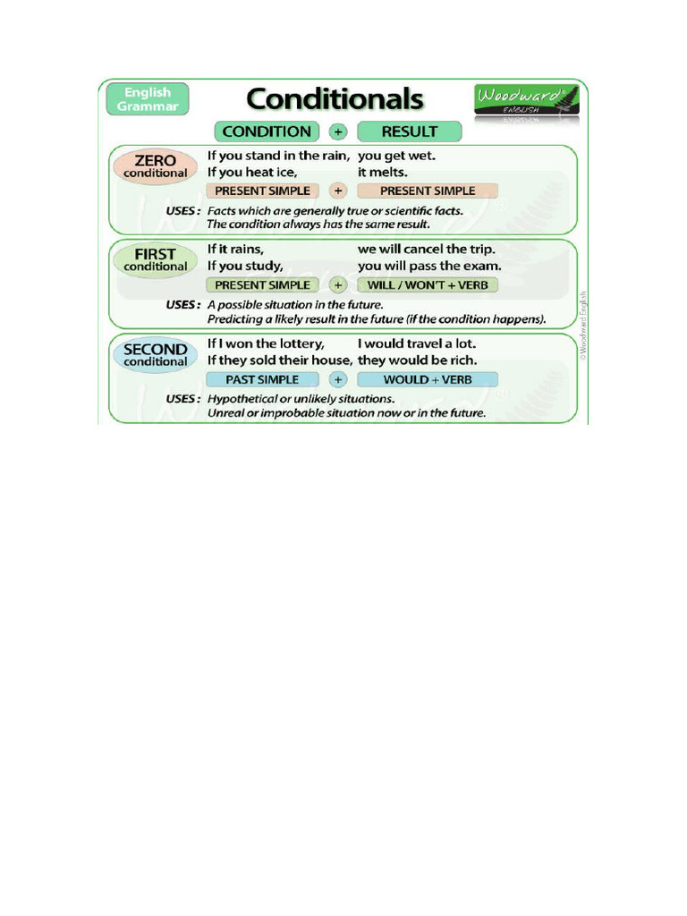 Conditionals Explanation and Examples | PDF