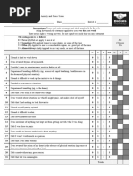 K10 Psychological Distress Scale Guide | PDF | Mental Disorder ...