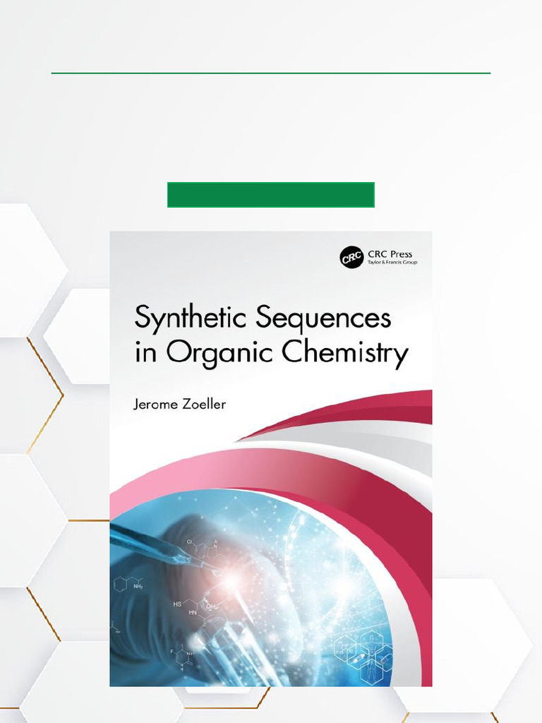 Synthetic Sequences in Organic Chemistry | PDF | Organic Synthesis ...