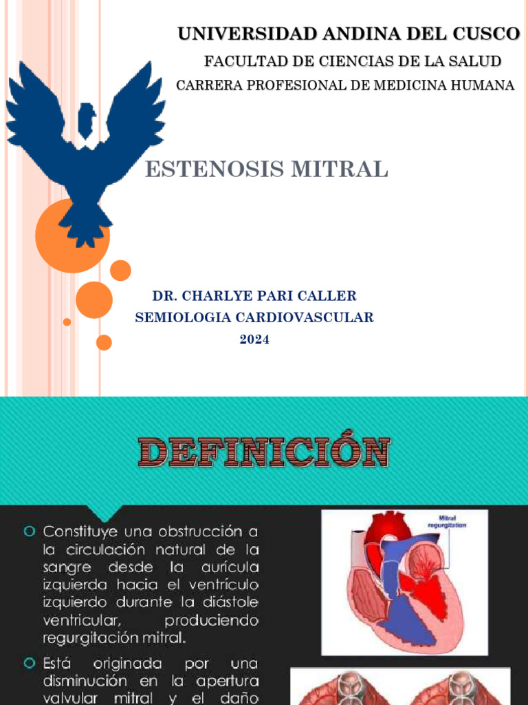 Estenosis Mitral Diagnóstico Y Consecuencias Pdf Enfermedades Y