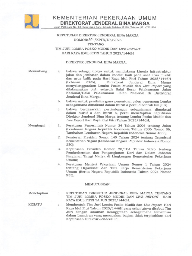 E36d31a79bac - SK Tim Juri Lomba Posko Mudik Dan Live Report Hari Raya ...
