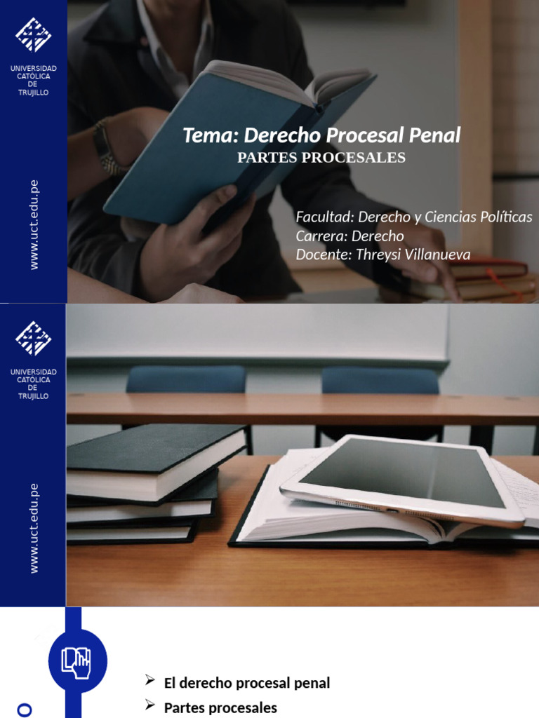 Partes Procesales | PDF | Victimologia | Ley procesal