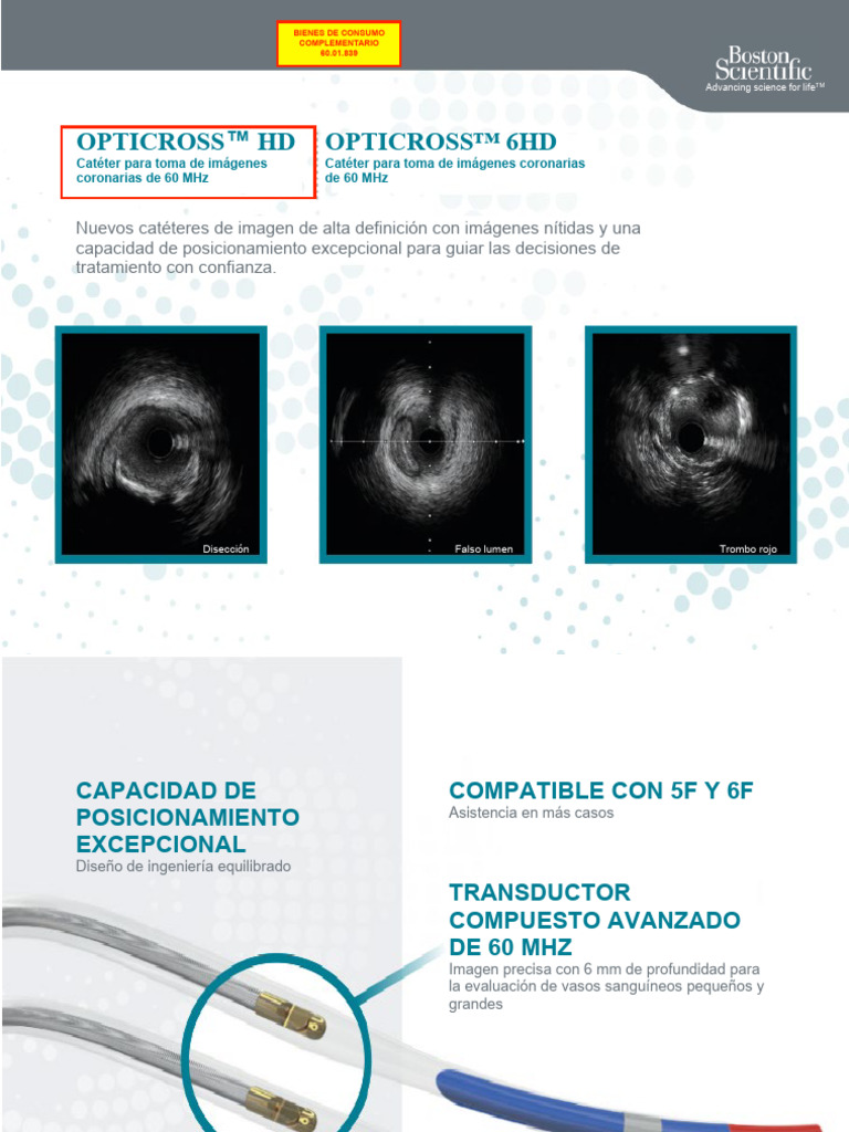 Boston Cat Opticross HD | PDF | Ultrasonido médico | Imagenes medicas