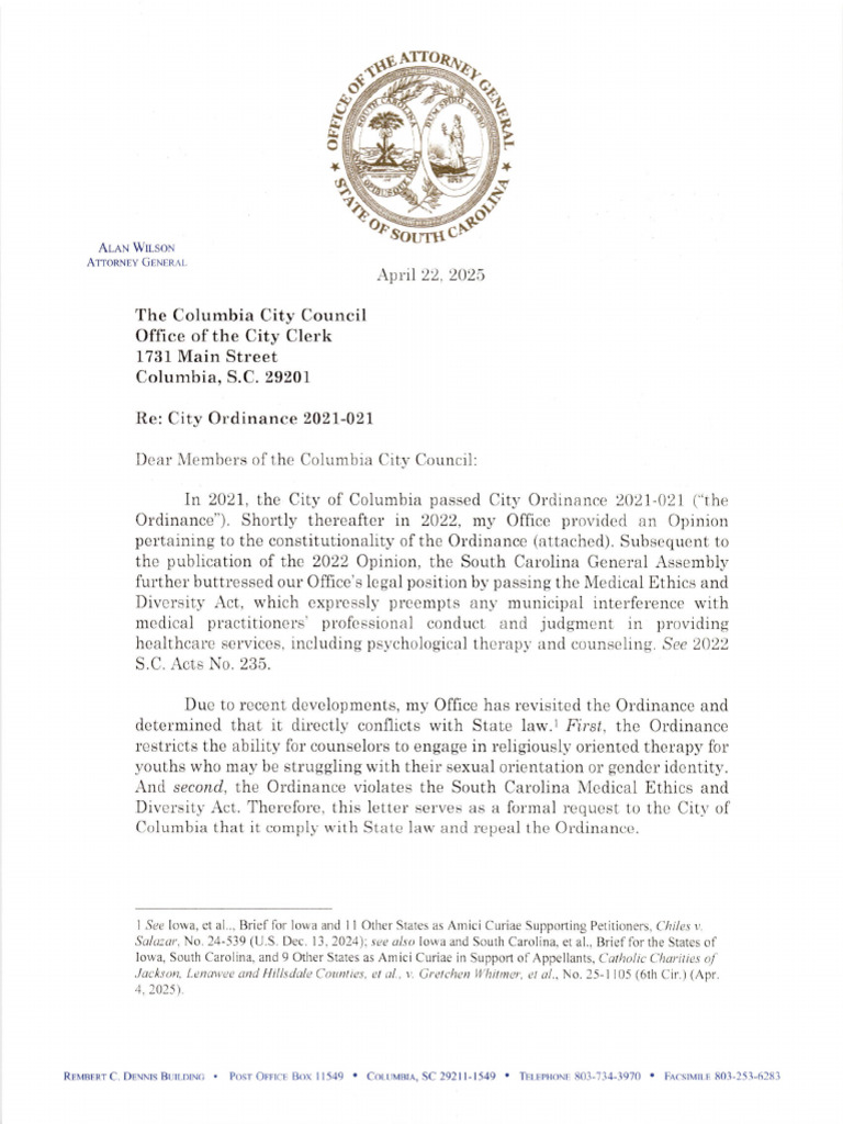 Wilson Letter | PDF
