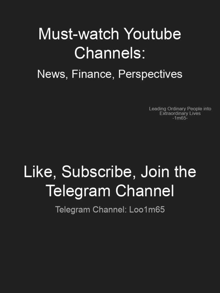 MR Loo's Recommendations | PDF | News | Economies