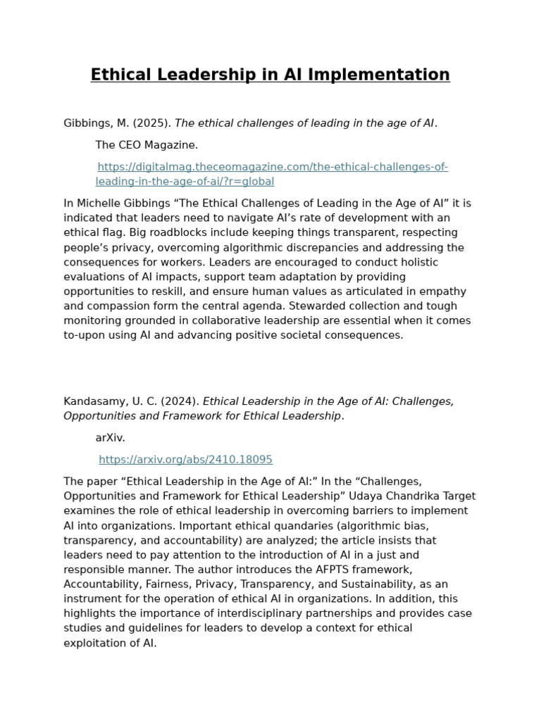 Annotated Bibliography Research Paper | PDF | Artificial Intelligence ...