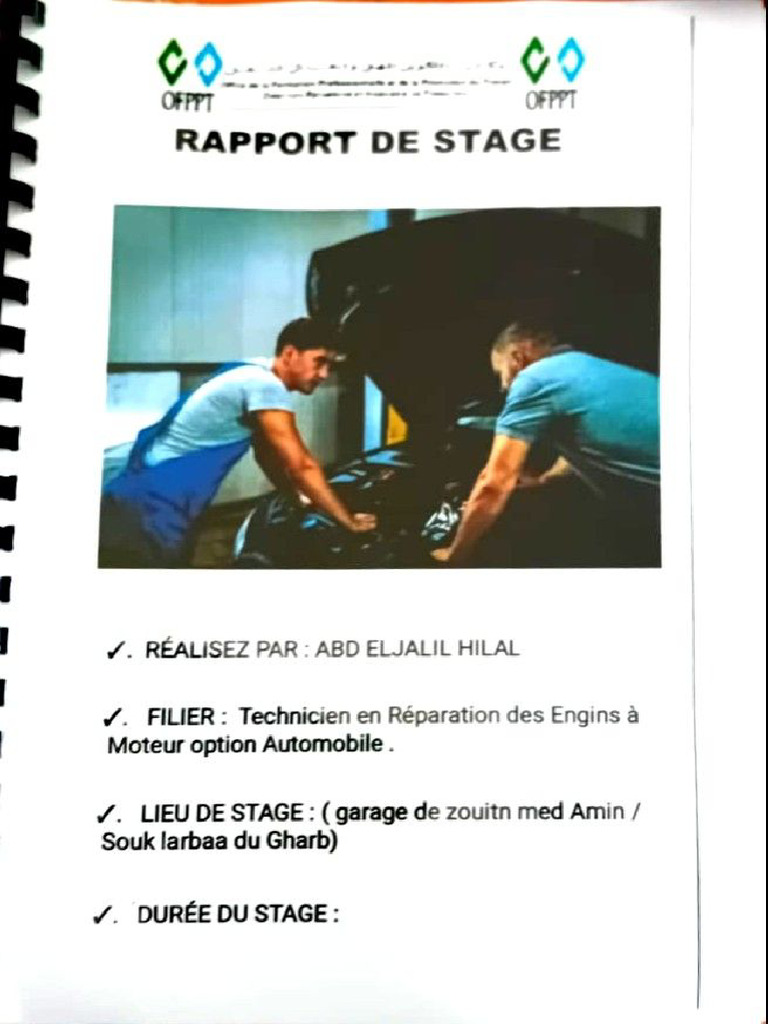 Rapport de Stage | PDF