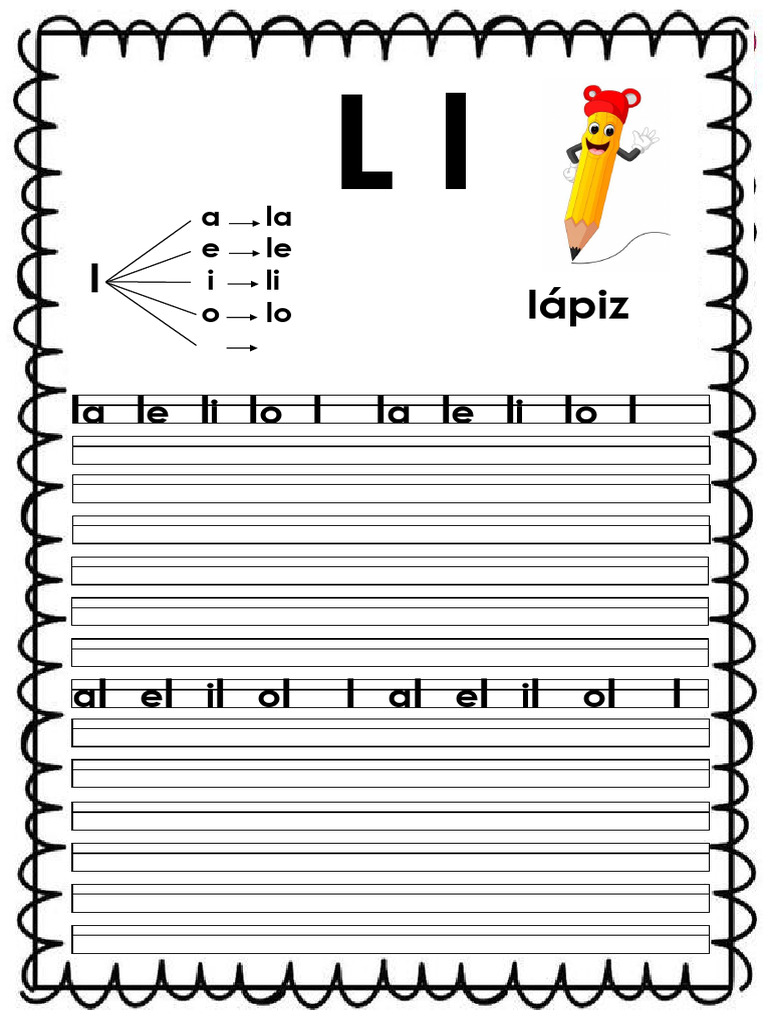Cuadernillo de Letras Segundo Grado de Primaria | PDF