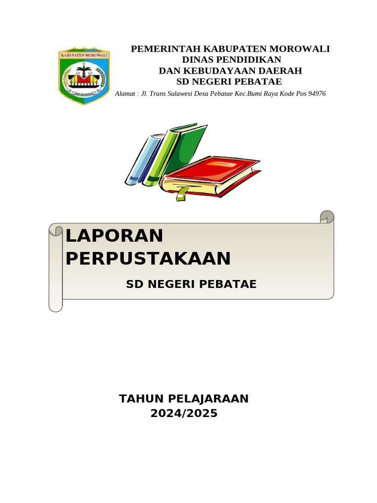 Program Perpustakaan SD - Contoh 1 | PDF