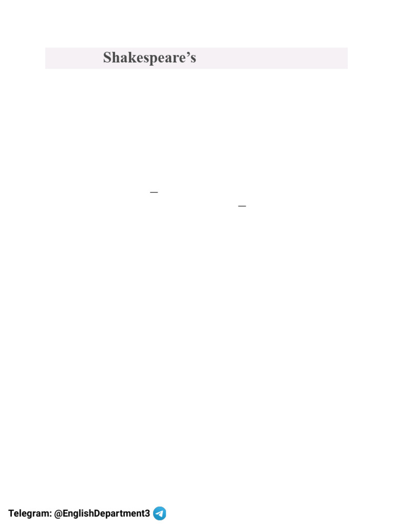 Twelfth Night Summary and Analysis 6-SBR | PDF | Twelfth Night