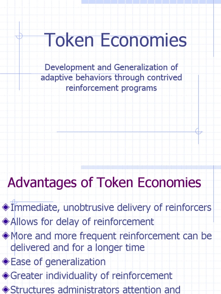 Token Economies: Development and Generalization of Adaptive Behaviors ...