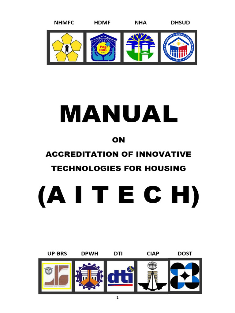 AITECH MANUAL As of June 2023 | PDF | Concrete | Wall