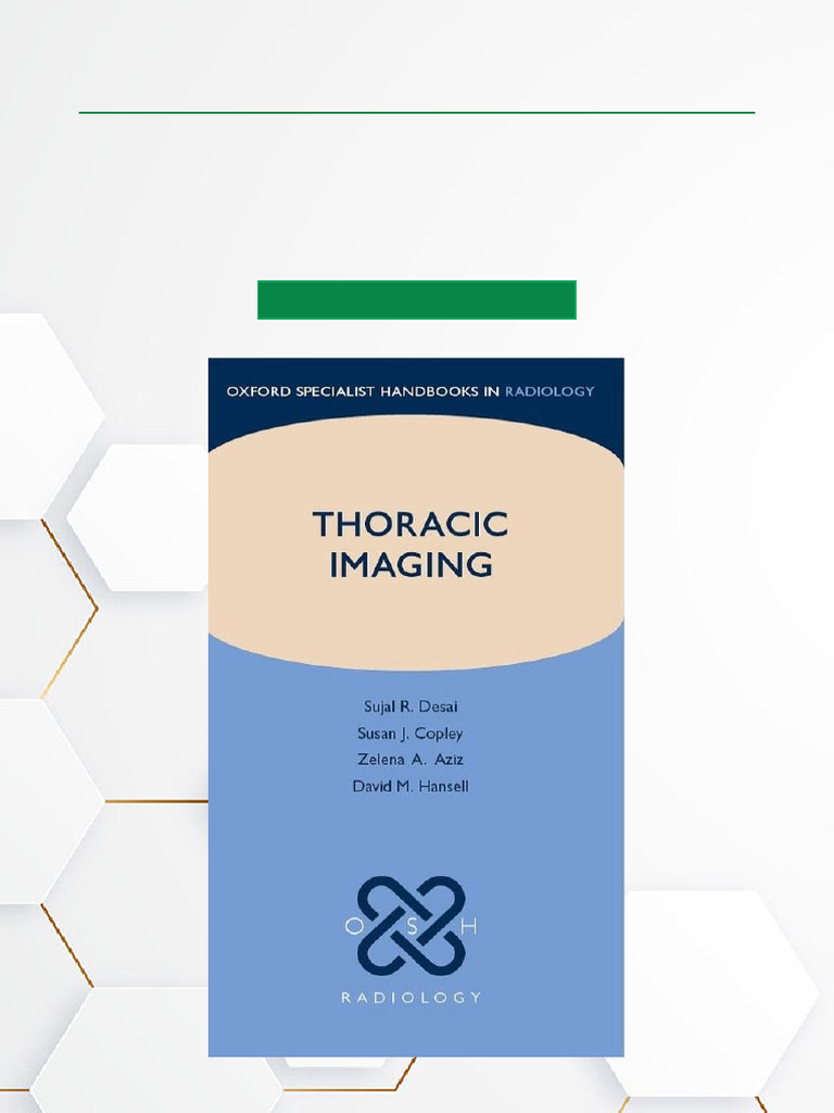 Thoracic Imaging: 4th Edition PDF Download | PDF | Ct Scan | Radiography