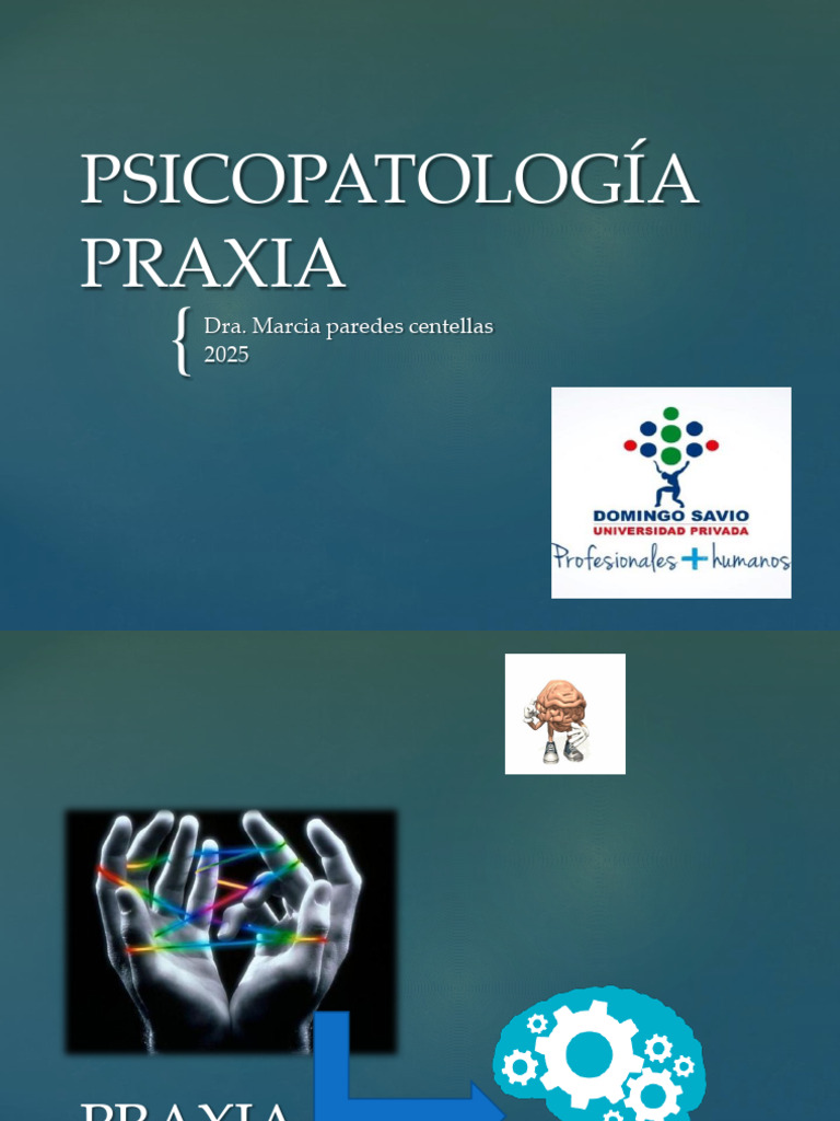 Praxia | PDF | Lóbulo frontal | Cerebro