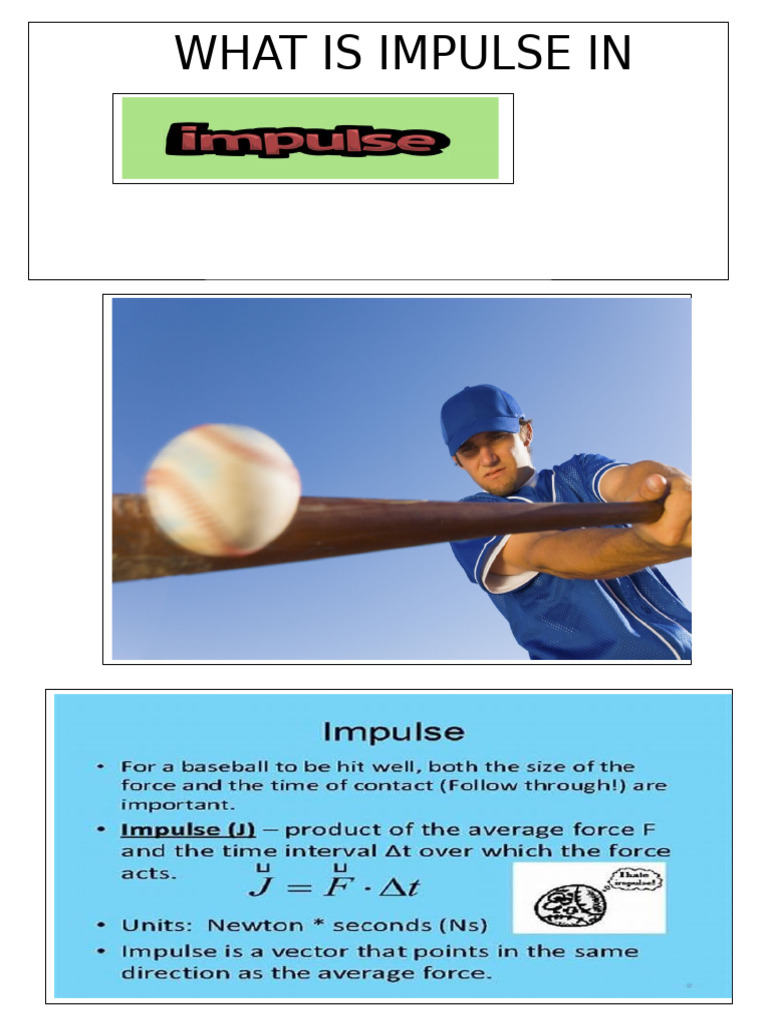 Understanding Impulse in Sports | PDF
