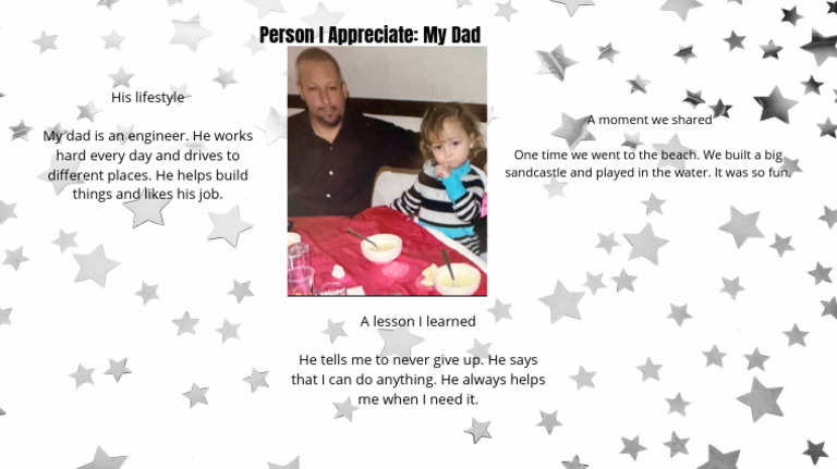 Person I Appreciate My Dad - 20250423 - 130108 - 0000 | PDF