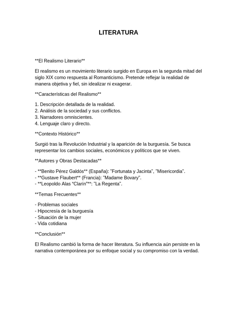 Literatura Extenso | PDF