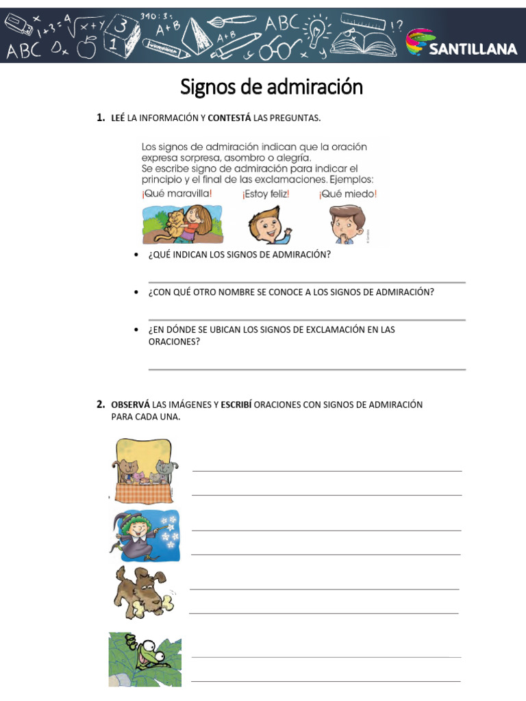 L2 - Signos de Admiración | PDF