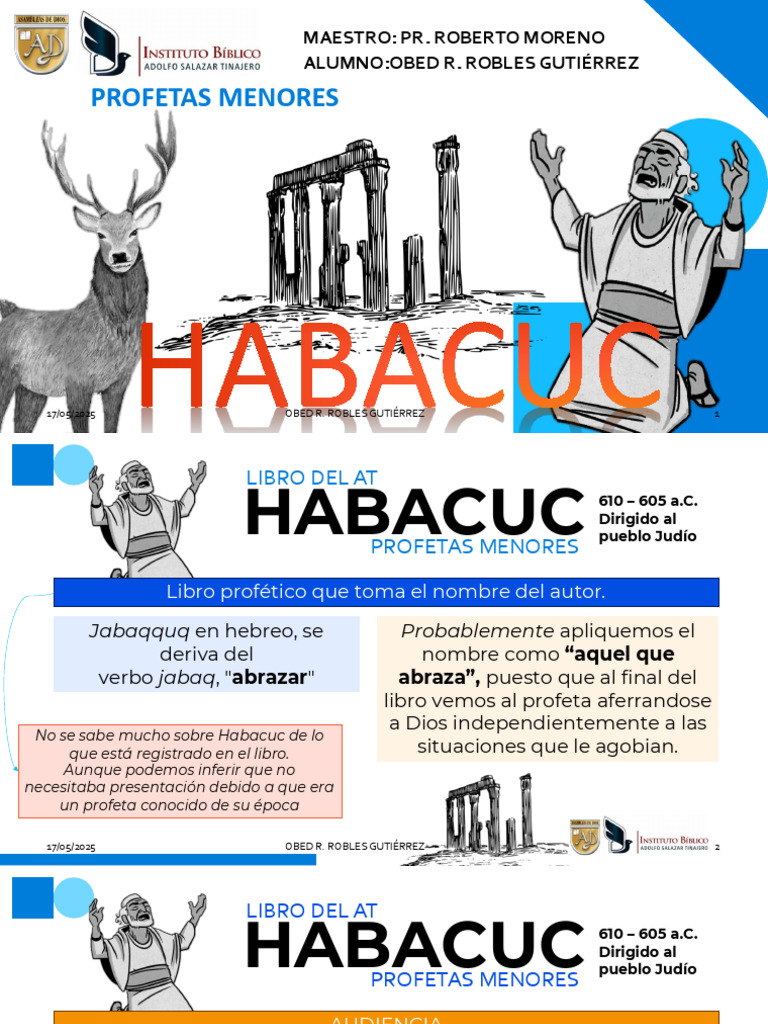 Habacuc PM. Ibastad | PDF | Nabucodonosor Ii | Babilonia