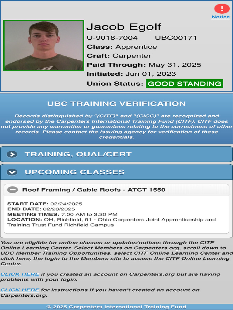 Ubc Training Verification | PDF