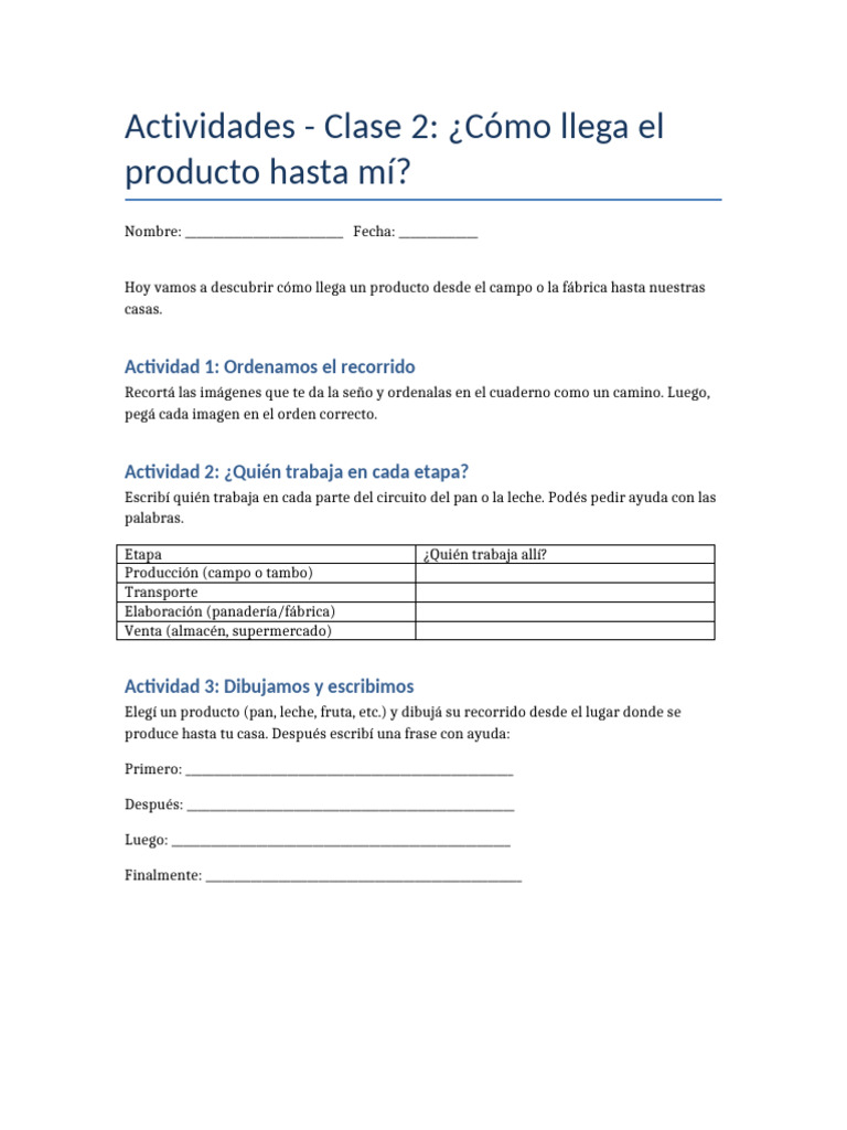 Actividades Clase 2 Trabajo Circuito | PDF