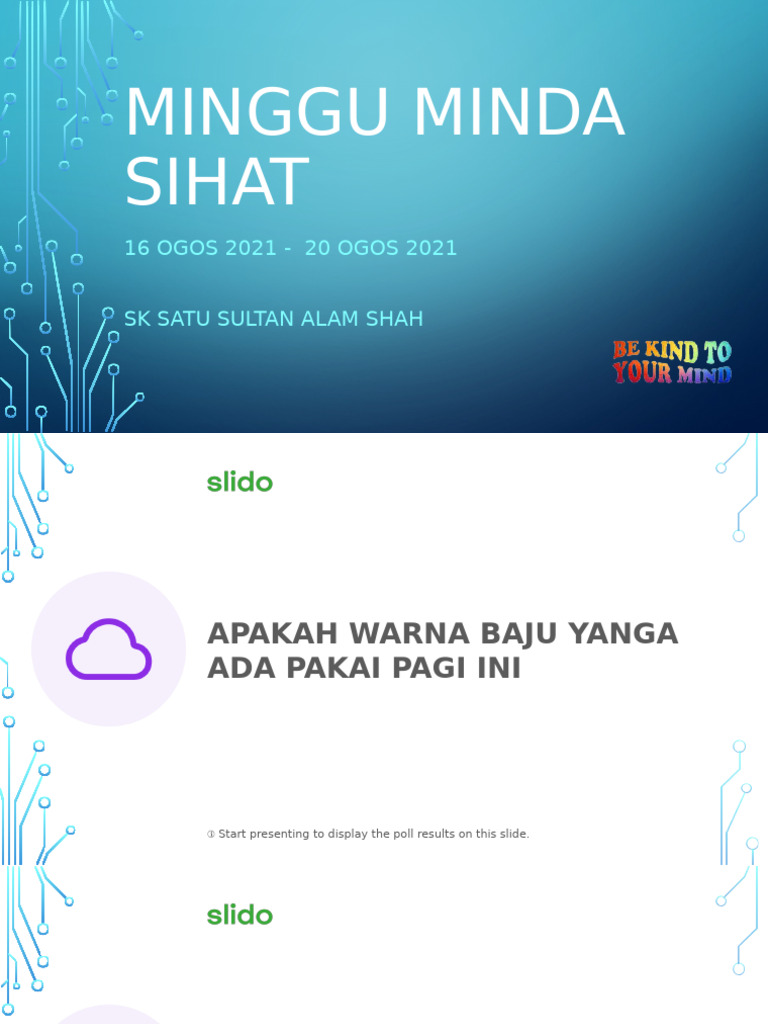 Minggu Minda Sihat | PDF