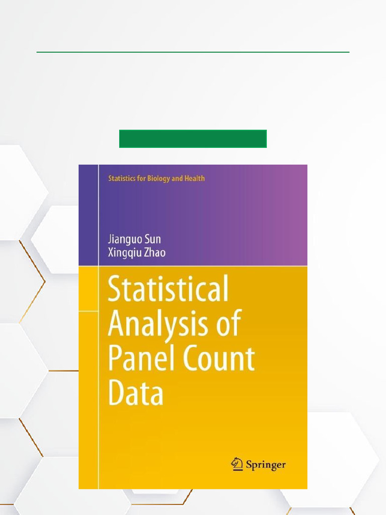 Statistical Analysis of Panel Count Data Ebook Download | PDF | Regression Analysis ...