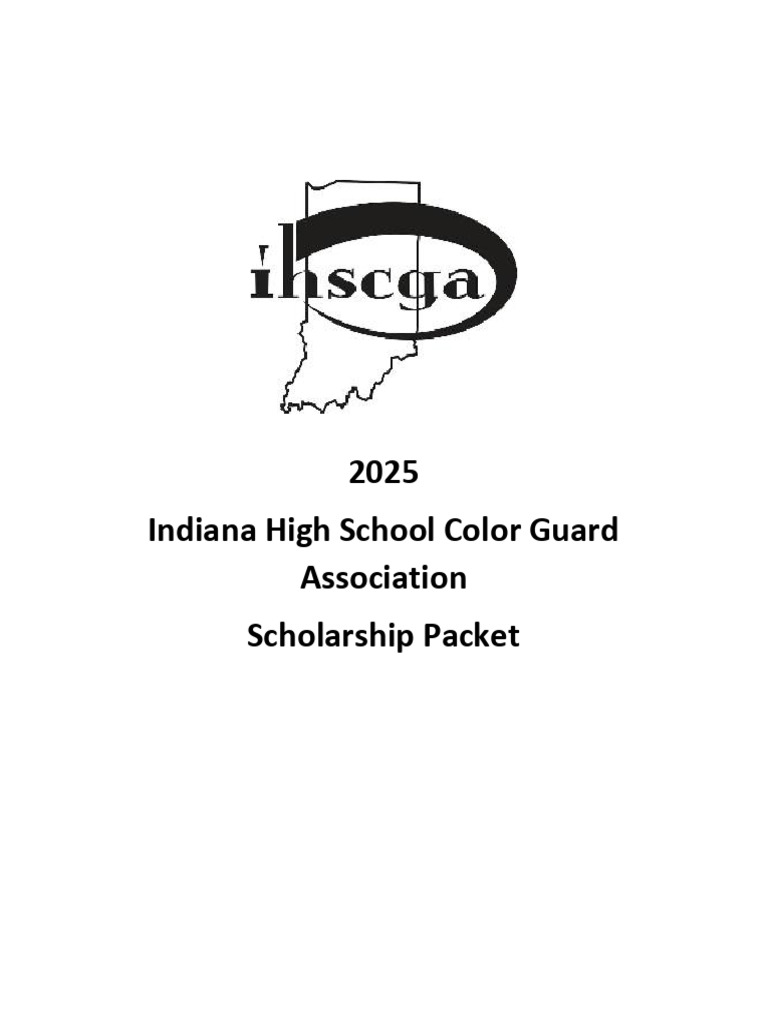 2025 IHSCGA Scholarship Application | PDF