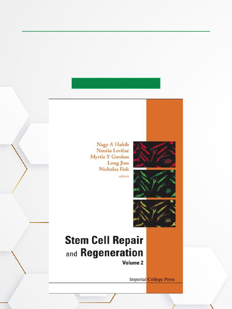 STEM CELL REPAIR & REGENERATION V2 Volume 2 Full Text Download | PDF ...