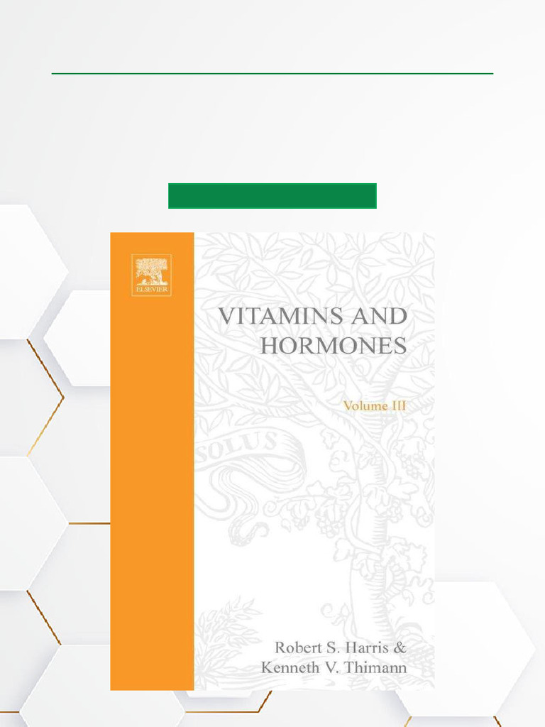 VITAMINS AND HORMONES V3 Entire Volume Download | PDF | Vitamin ...