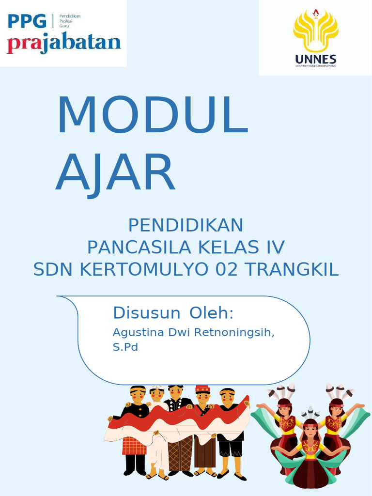 Modul Ajar PKN AGUSTINA | PDF