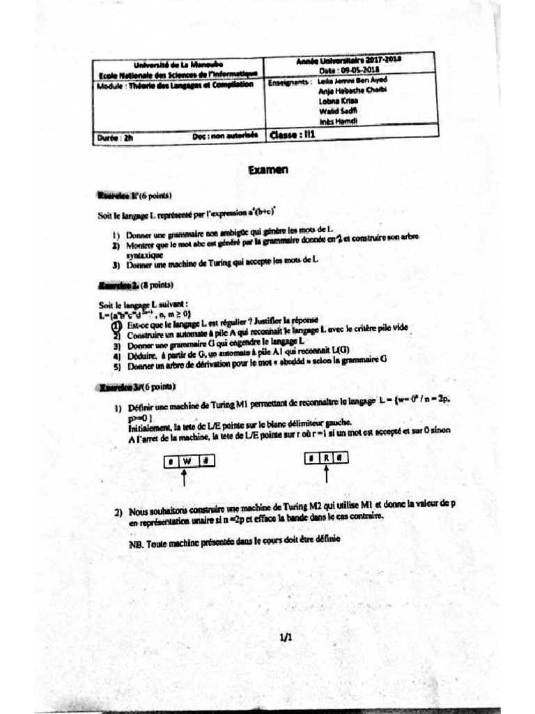 Exam 18 TLC Corr 1 | PDF