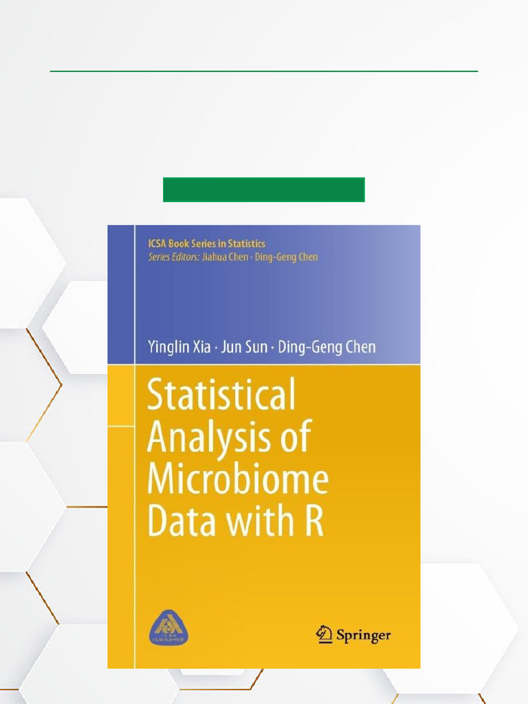 Statistical Analysis of Microbiome Data With R Optimized DOCX Download ...