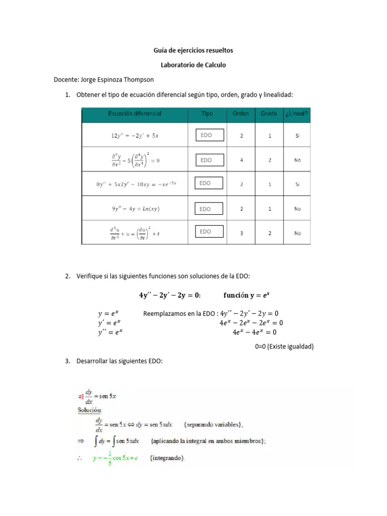 Guía #1 de Ejercicios Resueltos ED - B2 | PDF