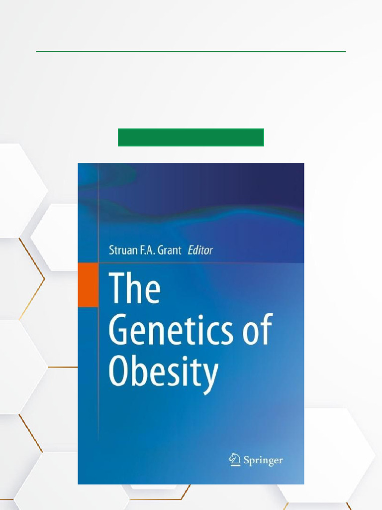Genetics of Obesity Explained | PDF | Twin | Heritability