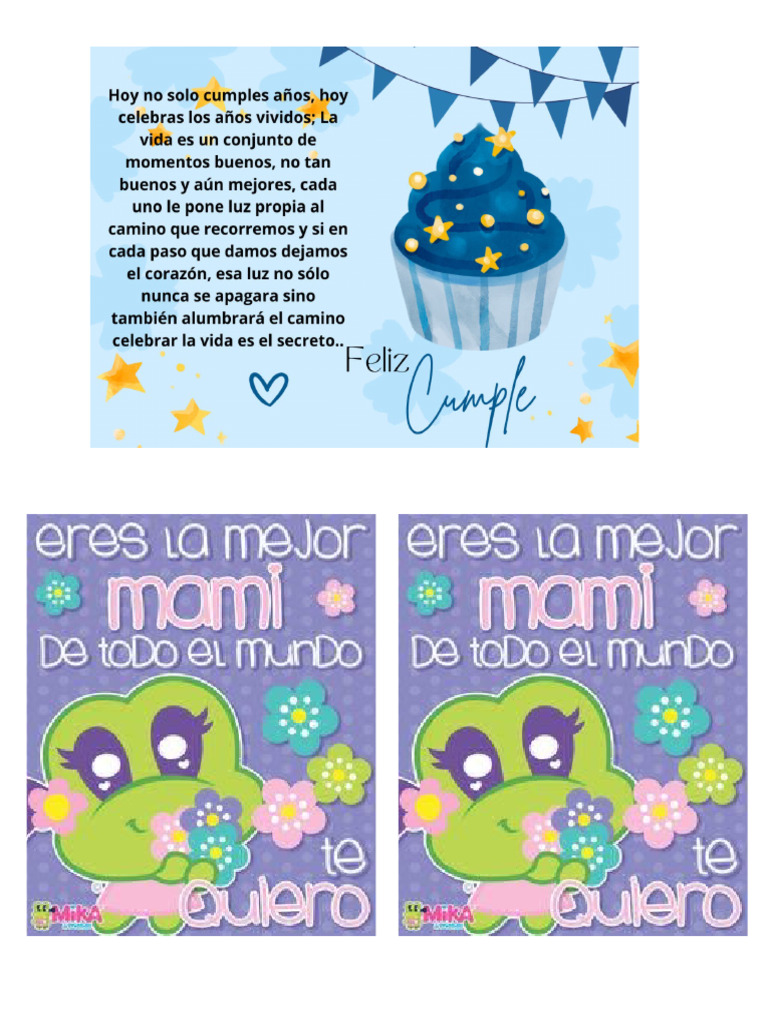 Tarjeta de Cumple | PDF