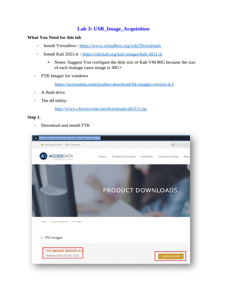 Lab3 USB Image Acquisition | PDF