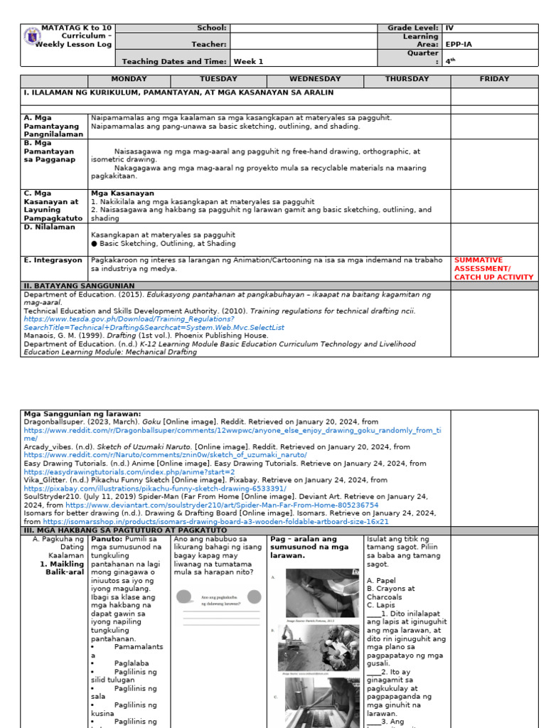 Dll_epp Ia 4_q4 w1 | PDF