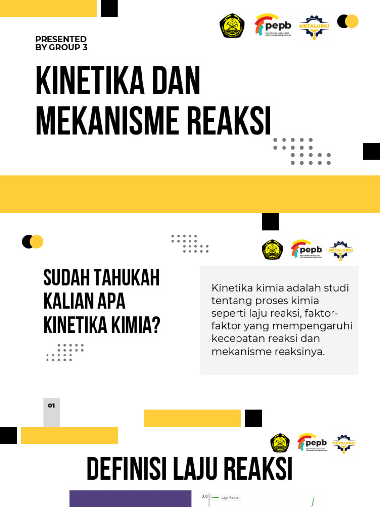 KINETIKA DAN MEKANISME REAKSI KELOMPOK 3 | PDF