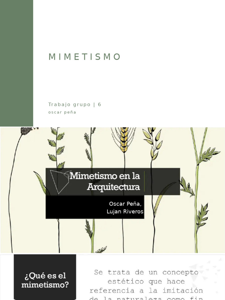 Mimetismo | PDF