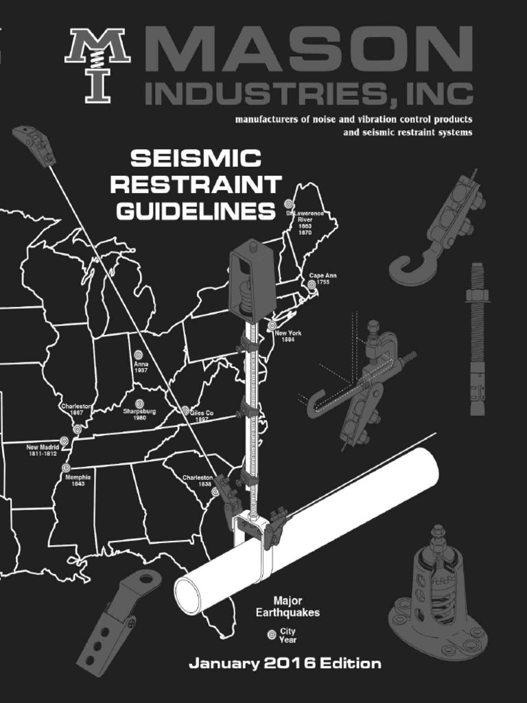 Seismic Restraint Guidelines | PDF