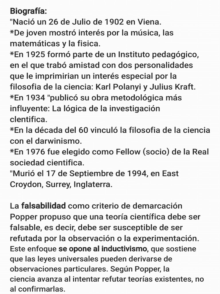 Karl Raimund Popper | PDF