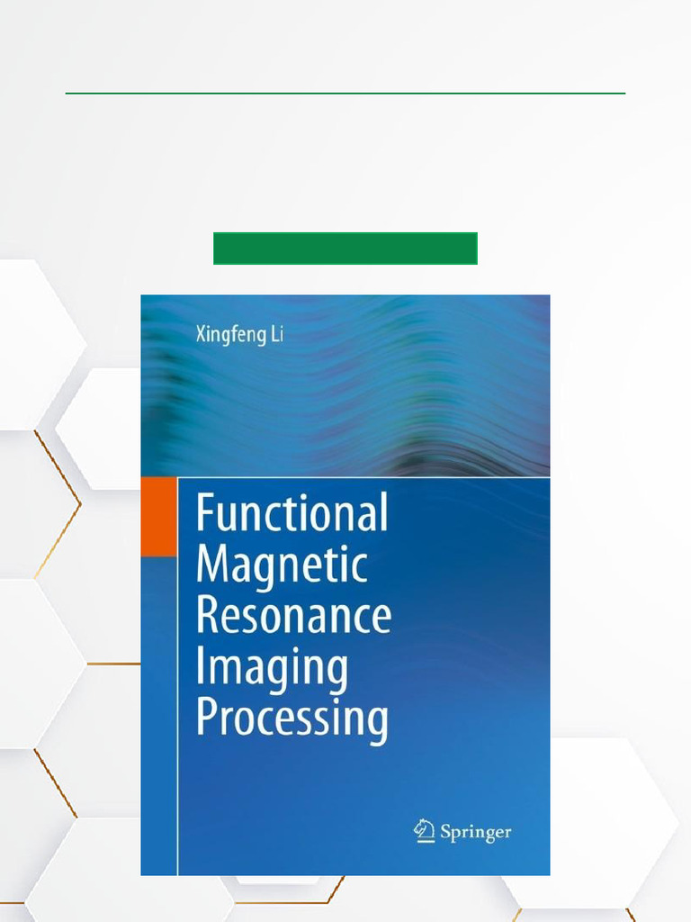 Functional Magnetic Resonance Imaging Processing Exclusive Download | PDF | Applied Mathematics