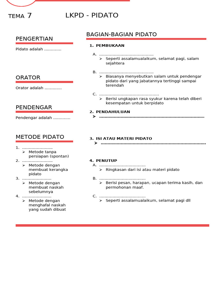 Panduan Lengkap Metode Pidato | PDF