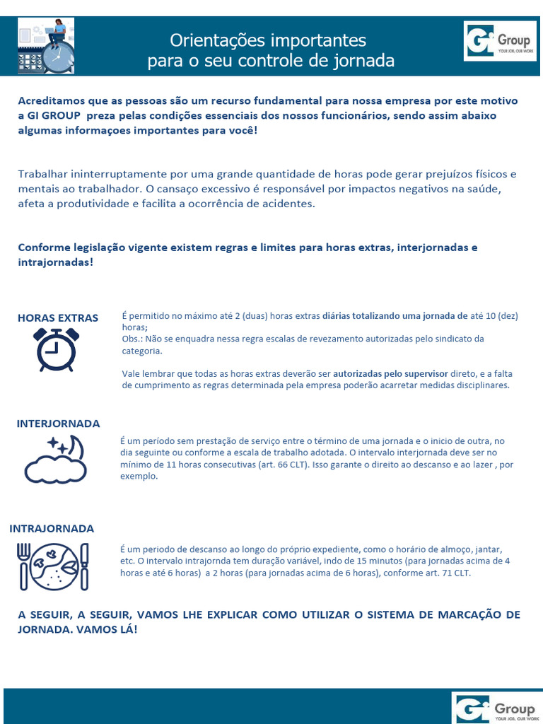 Manual Ahgora Colaborador - Marcação Via App (Intervalo Pré Assinalado ...