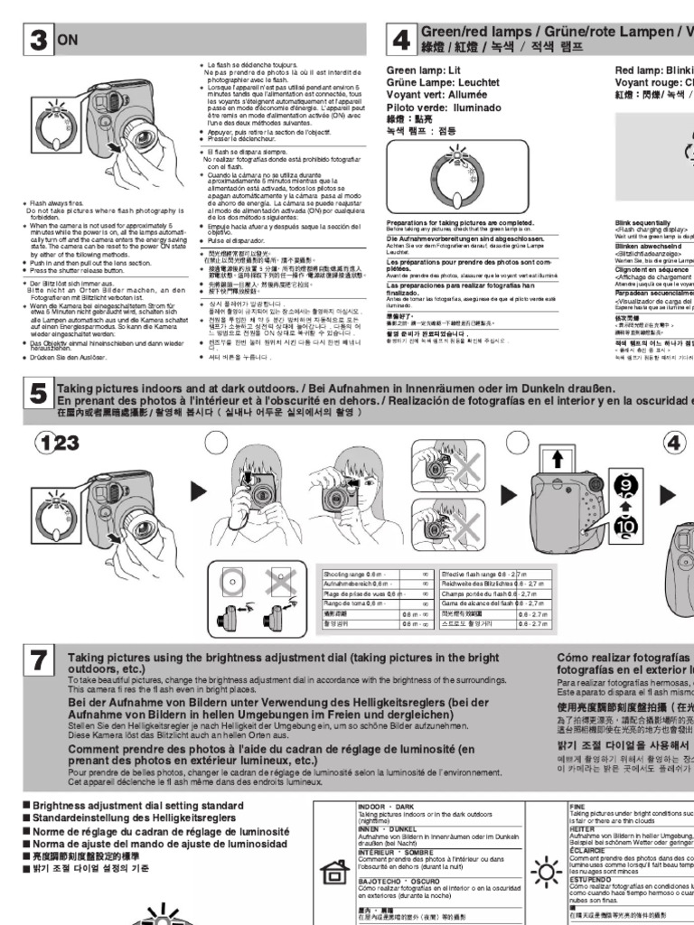 Fujifilm-Instax-7s-Mini-camera-User-Manual | PDF | Photography ...