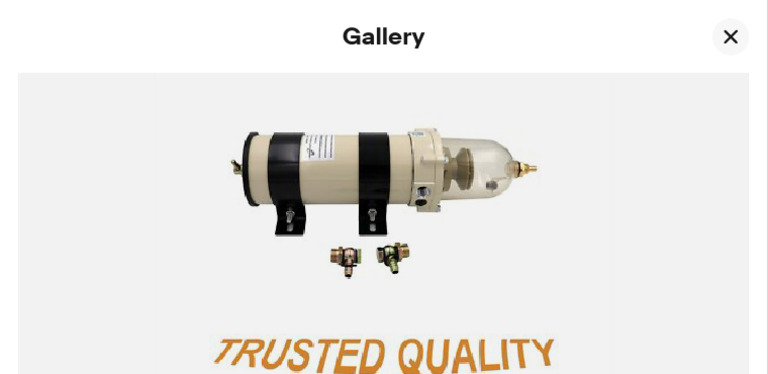 1000FH 1000FG Marine Diesel Fuel Filters Oil Water Separator Filter for ...