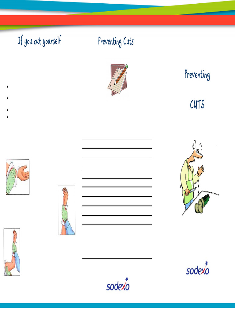 1leaflet - Preventing Cuts | PDF | Knife