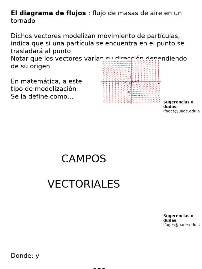 3. Campos Vectoriales | PDF | Vector Euclidiano | Matriz (Matemáticas)